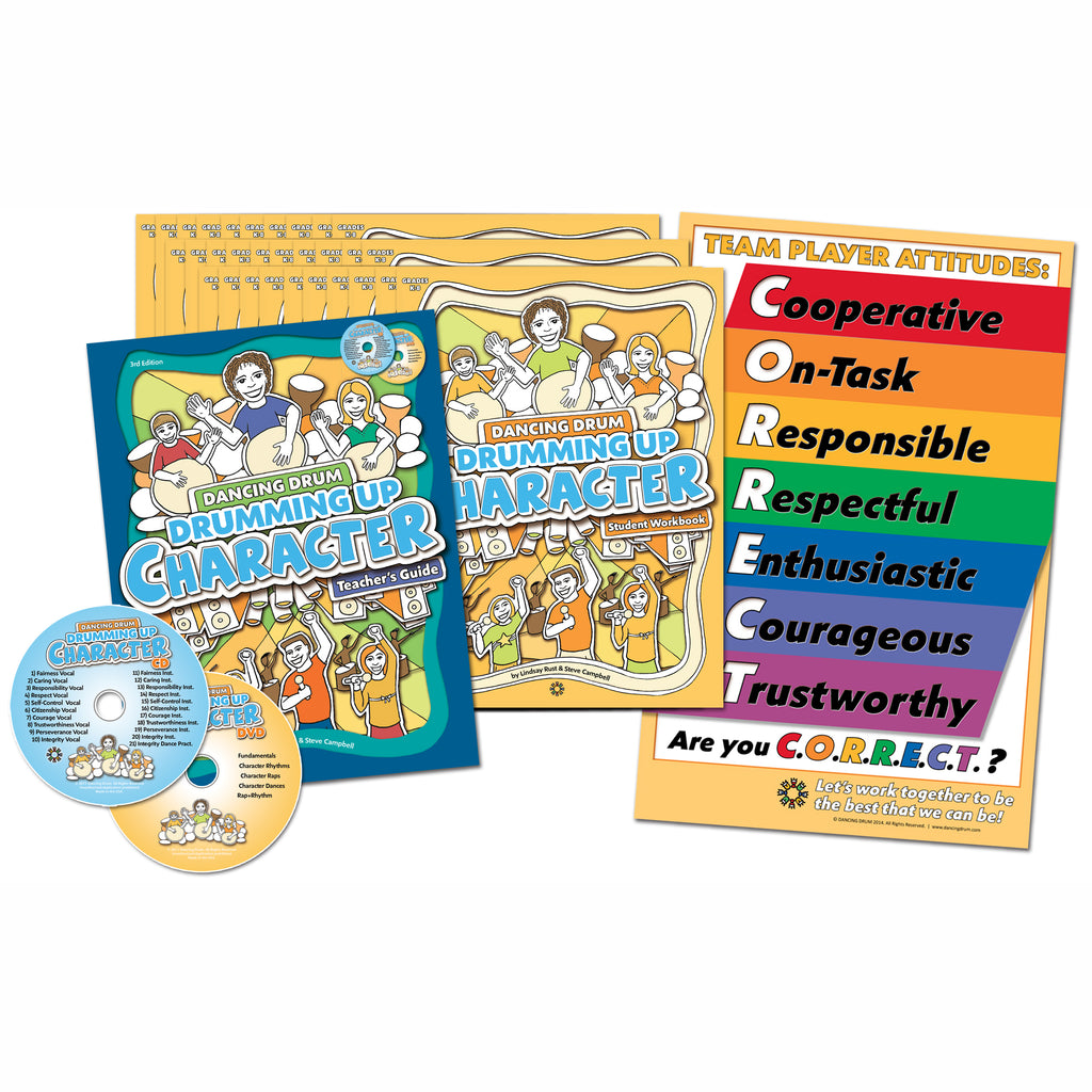 "Drumming Up Character" Classroom Book Set